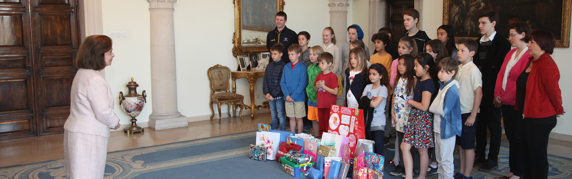CROWN PRINCESS KATHERINE HOSTS INTERNATIONAL SCHOOLS STUDENTS “CHILDREN ...