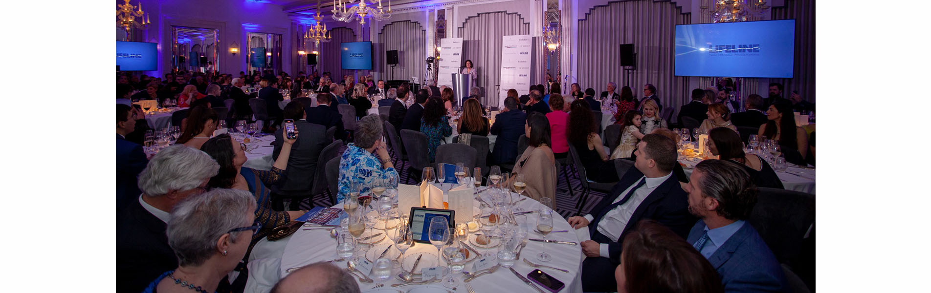 ROYAL COUPLE OF SERBIA AT LIFELINE LONDON CHARITY FOR CHILDREN ...